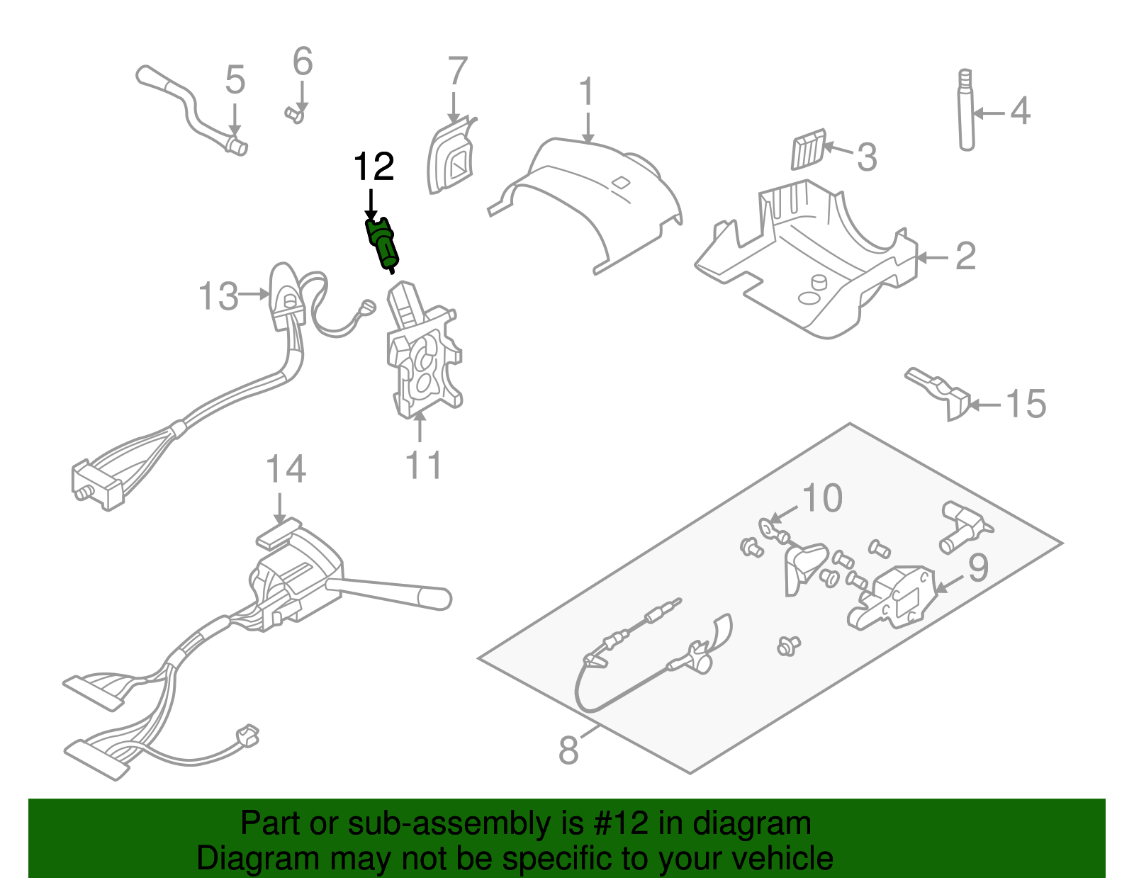 1992-1999 GM Uncoded Ignition Lock Cylinder 12369498 GM | GMPartsDirect.com
