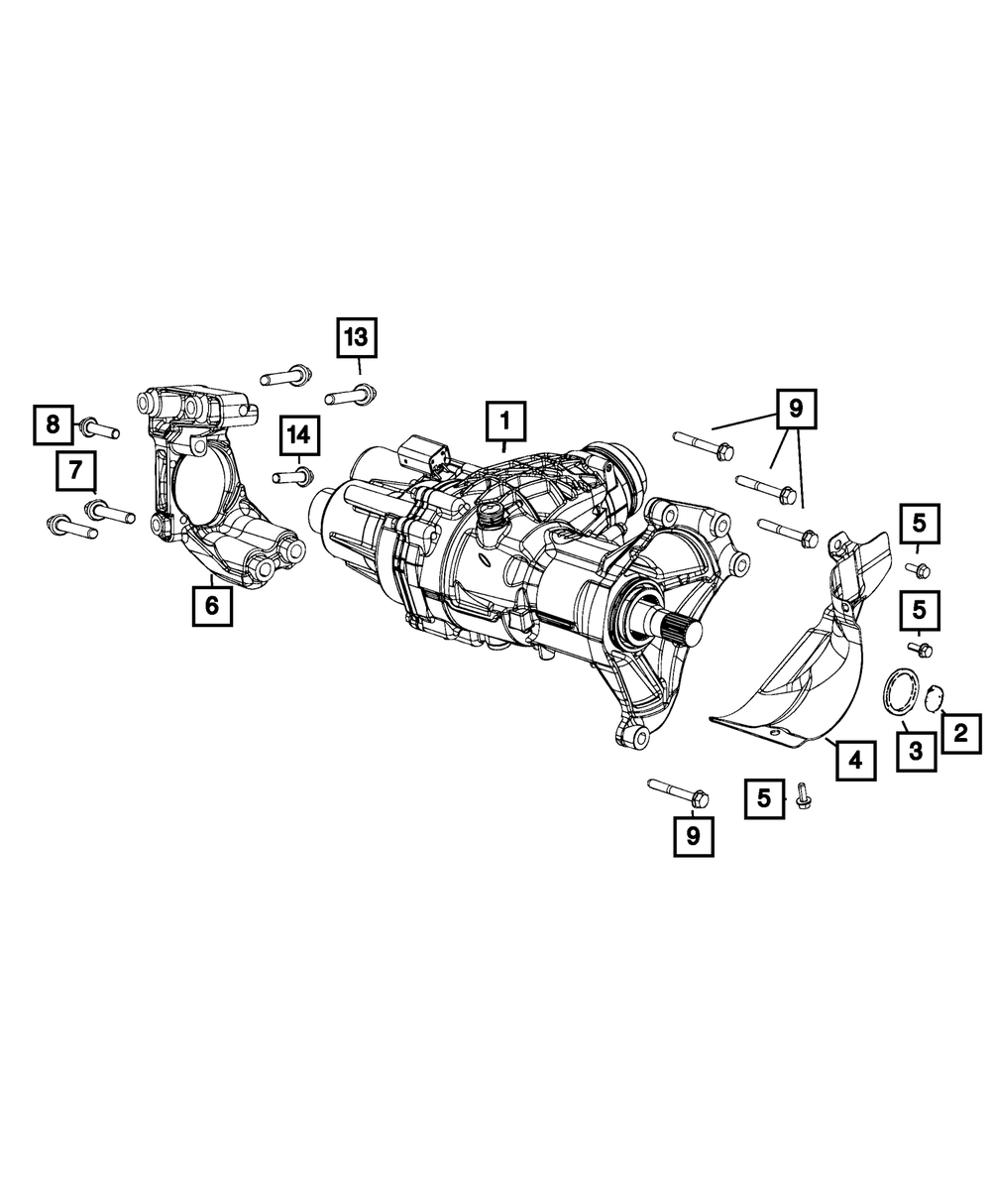 2017-2020 Jeep Compass Power Transfer Unit 68292771AD | Mopar eStore