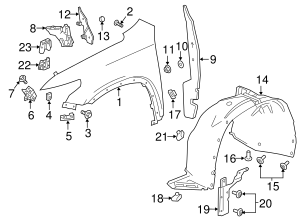 2018-2023 Chevrolet Traverse Reinforcement 85157956 | GM Parts Center