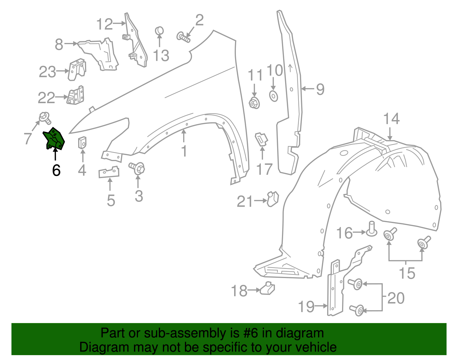 2018-2024 Chevrolet Reinforcement 85157957 | NewAutoParts.com