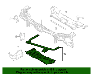 Genuine OEM Ford Part - Lower Shield DR3Z-17626-B | Genuine OEM Ford ...