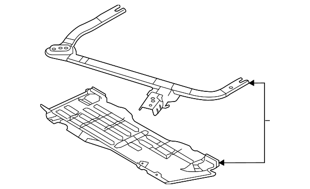 Genuine OEM Ford Part - Lower Shield DR3Z-17626-B | Genuine OEM Ford ...
