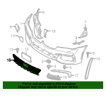 51118092154 - 2016-2019 BMW Lower Grille (51-11-8-092-154) | BMW of ...