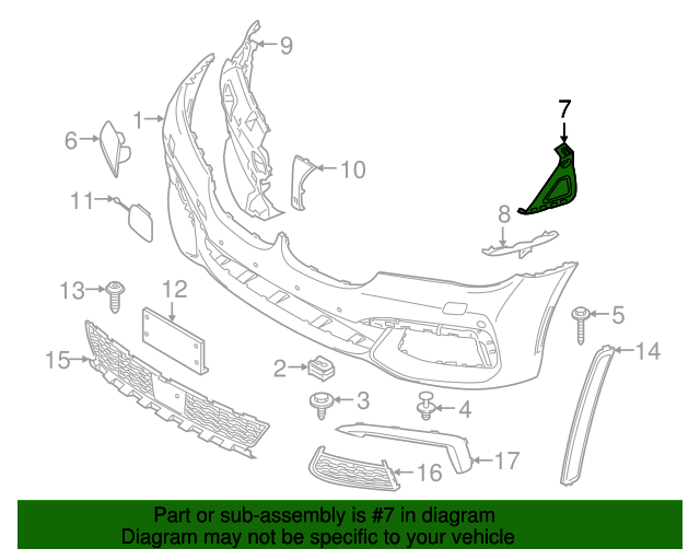 Genuine BMW 51-11-7-357-202 | Mount Bracket | FREE Shipping on Most ...
