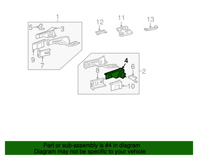 203-630-35-40 - Apron Panel 2002-2009 Mercedes-Benz | Mercedes-Benz USA ...