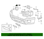 2014-2025 GM M6x1x23 Multi-Purpose Bolt 11519376 GM | GMPartsDirect.com