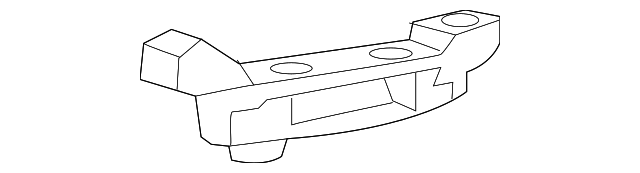 2015-2019 GM Passenger Side Front Bumper Fascia Guide 23465293 GM ...