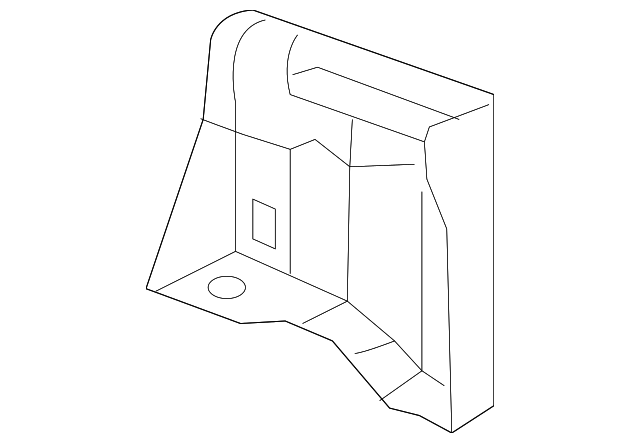 22774467 - Passenger Side Front Bumper Impact Bar Bracket 2015-2019 GM ...