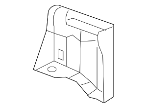 2015-2019 GM Front Driver Side Bumper Impact Bar Bracket 22774466 ...