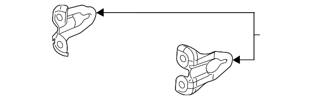 2020-2023 Jeep Reinforced Bracket 68351157AB | Canada Mopar Parts