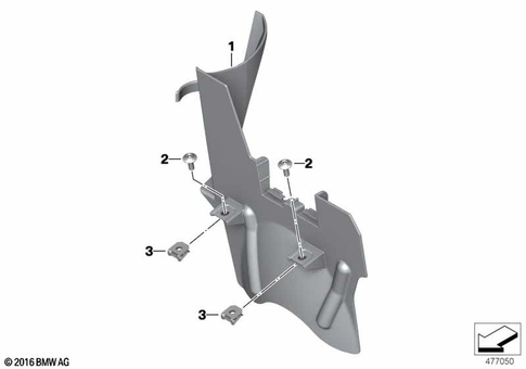 Rear Wheel Cover, License Plate Bracket for 2023 BMW-Motorrad K 1600 B ...