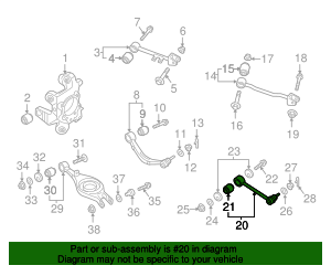 2015-2017 Kia K900 Lateral Arm 55250 3N000 | OEM Parts Online