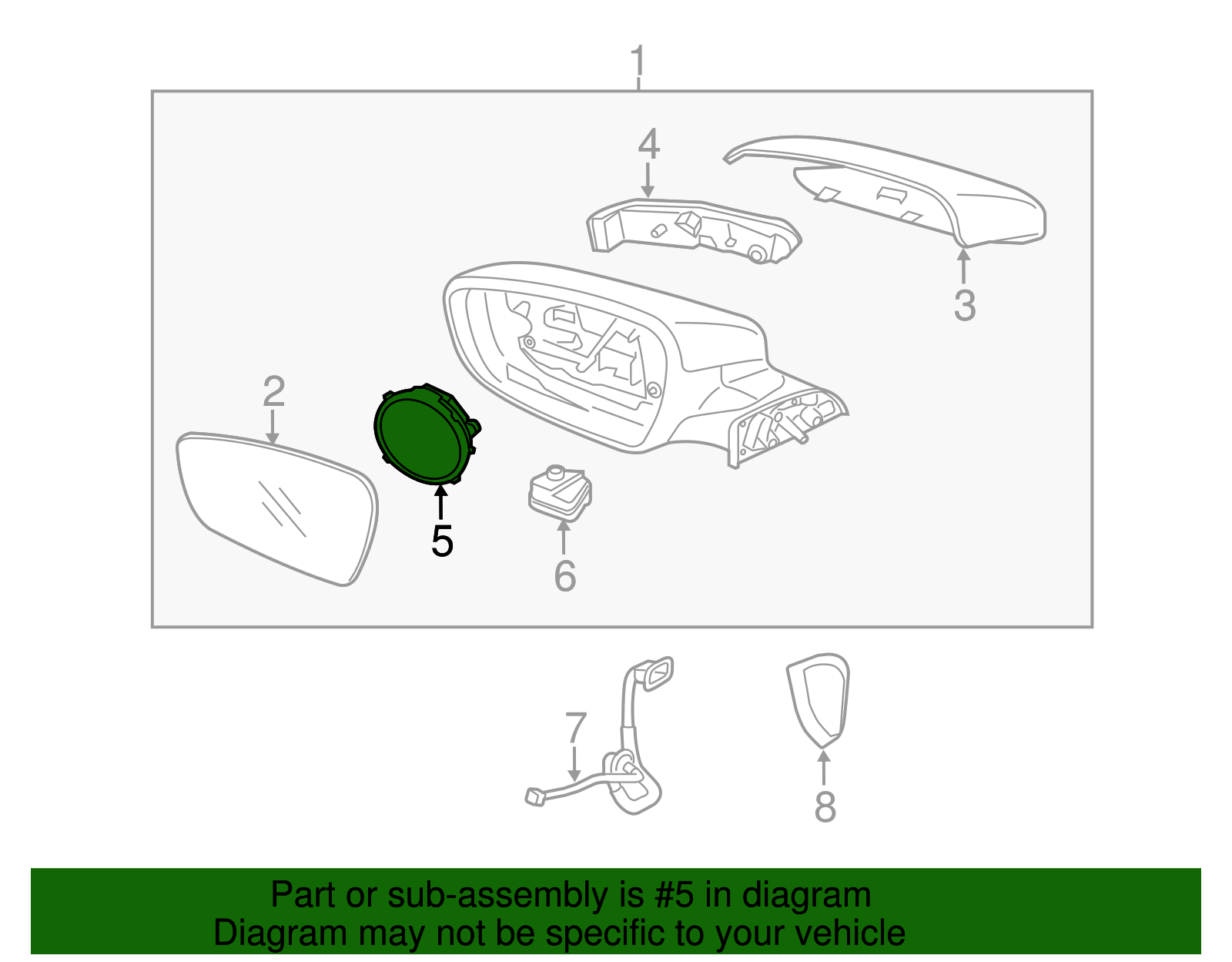 87612-A7000 - Actuator 2014-2018 Kia | Kia.Parts Store