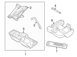 2011-2018 Volvo Jack Assembly 31316306 | OEM Parts Online