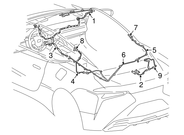 2018-2023 Lexus Antenna Assembly 86960-11010 | OEM Parts Online