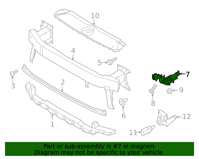 2019-2024 Audi Q3 Guide 83A-807-184 | OEM Parts Online