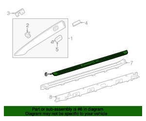 2015-2021 Mercedes-Benz Door Trim Sill Plate Insert 217-680-04-35 ...