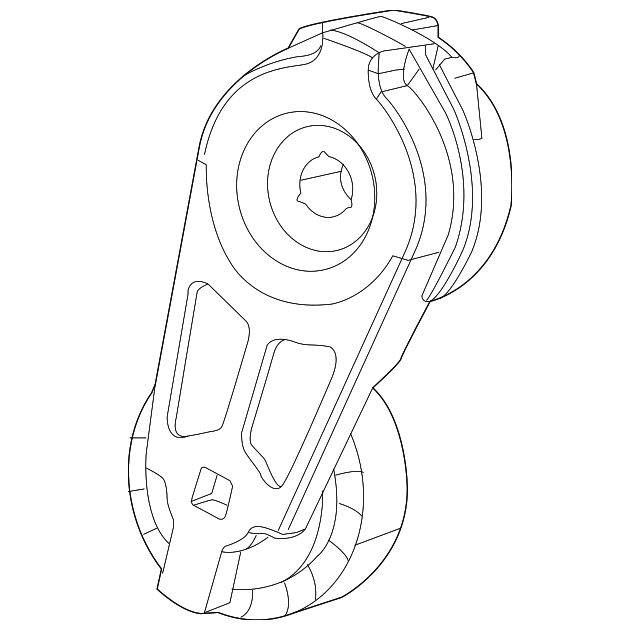 2004-2024 Mopar Accessory Drive Belt Tensioner Assembly 04861660AA ...