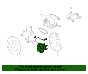 2007-2015 GM Rear Wheel Hub and Bearing Assembly with Wheel Studs ...