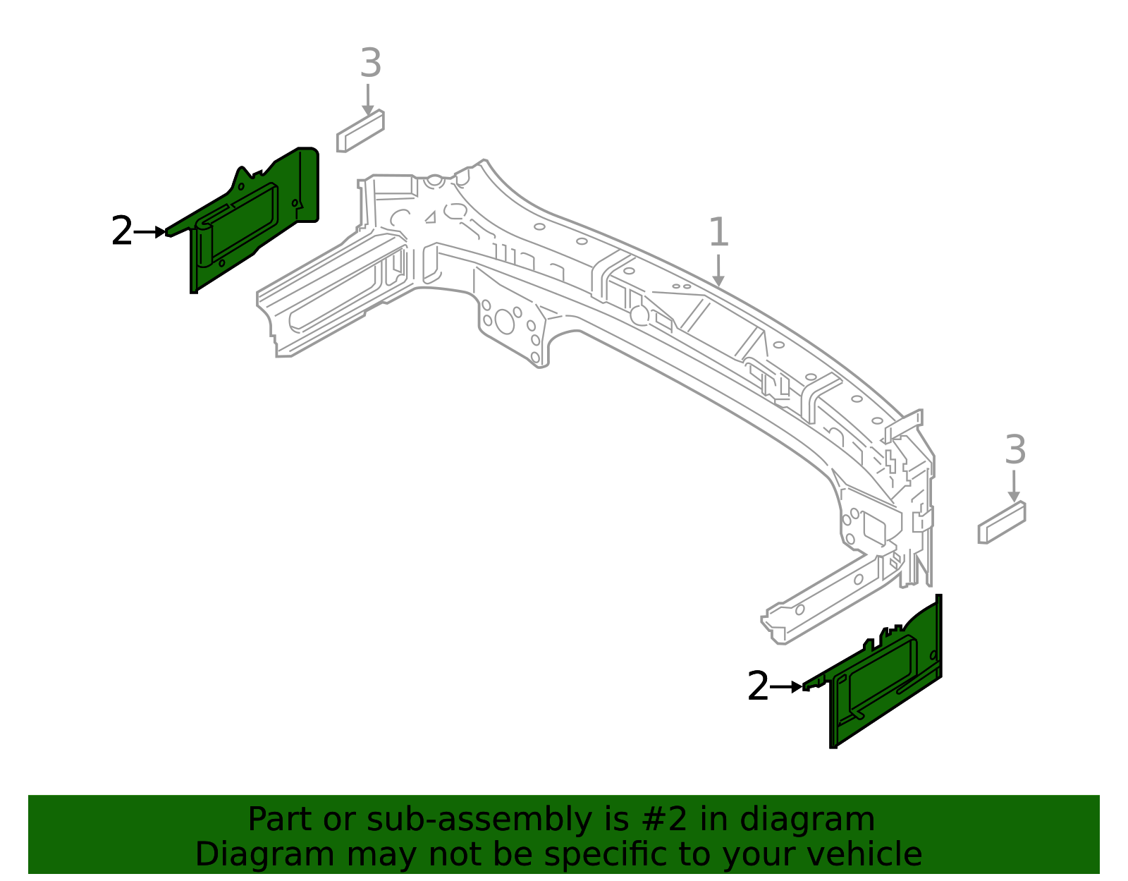 2020-2024 Kia Telluride Side Panel 65531-S9000 | Kia Parts Online
