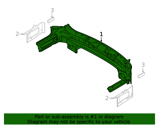 69100S9000 - Rear Body Panel 2020-2022 Kia Telluride | Kia.Parts Store