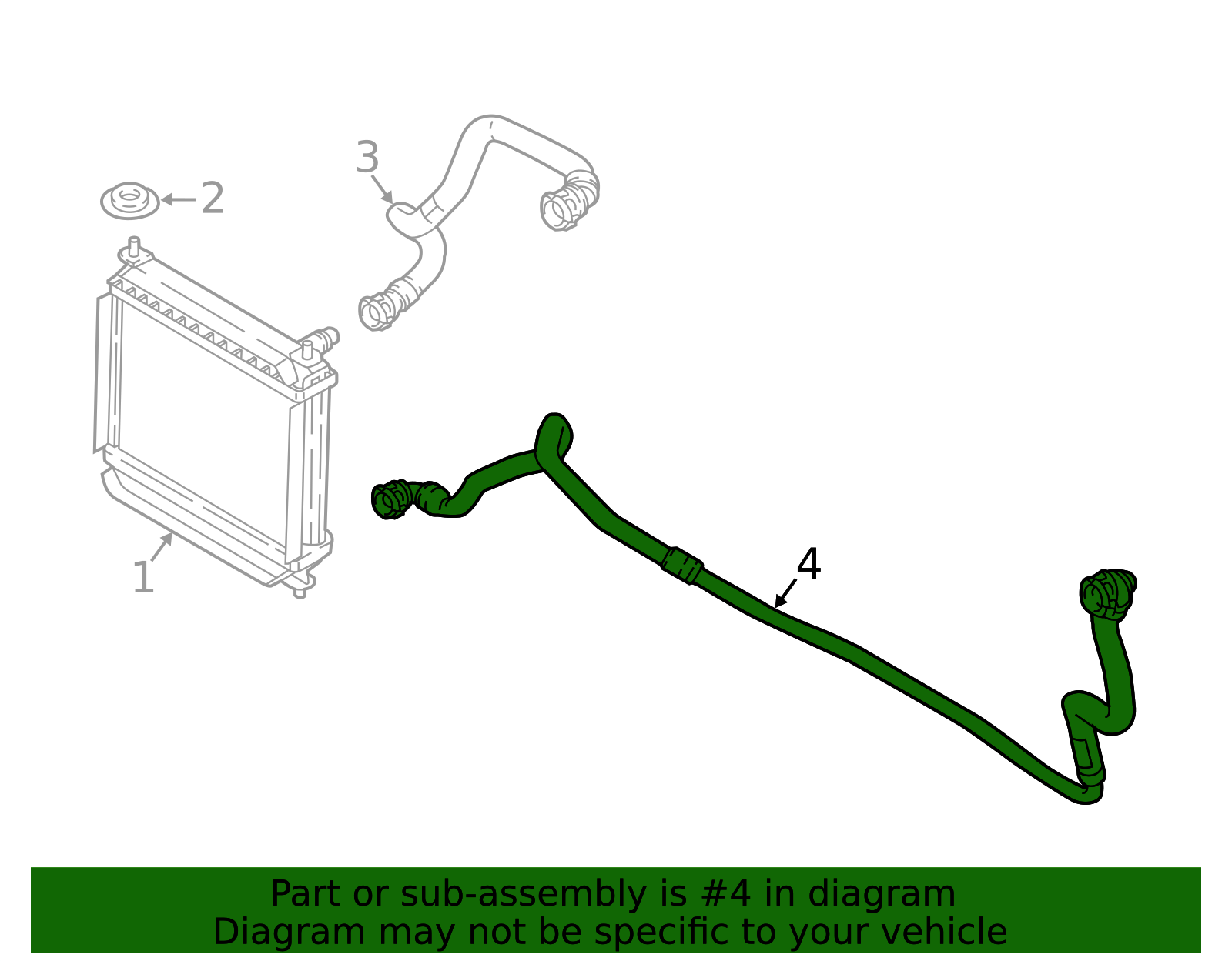 17-12-5-A02-2E2 - 2020-2024 BMW - Coolant Hose | BMWPartsHub