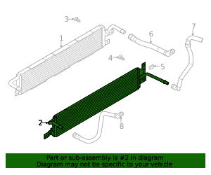 2020-2024 Ford Auxiliary Radiator LX6Z-8005-C | OEM Parts Online