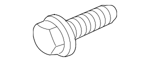 2001-2025 GM M10x1.5x40mm Multi-Purpose Bolt 11588740 GM ...