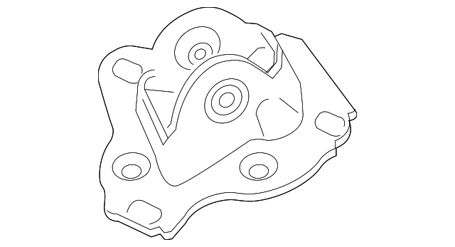 33326896992 - 2016-2024 BMW Suspension Trailing Arm Bracket (33-32-6 ...