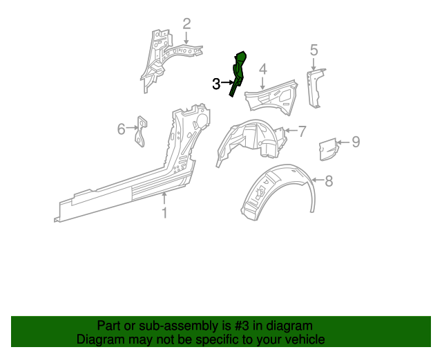 171-690-01-01 - Drip Channel 2005-2011 Mercedes-Benz | Mercedes-Benz ...