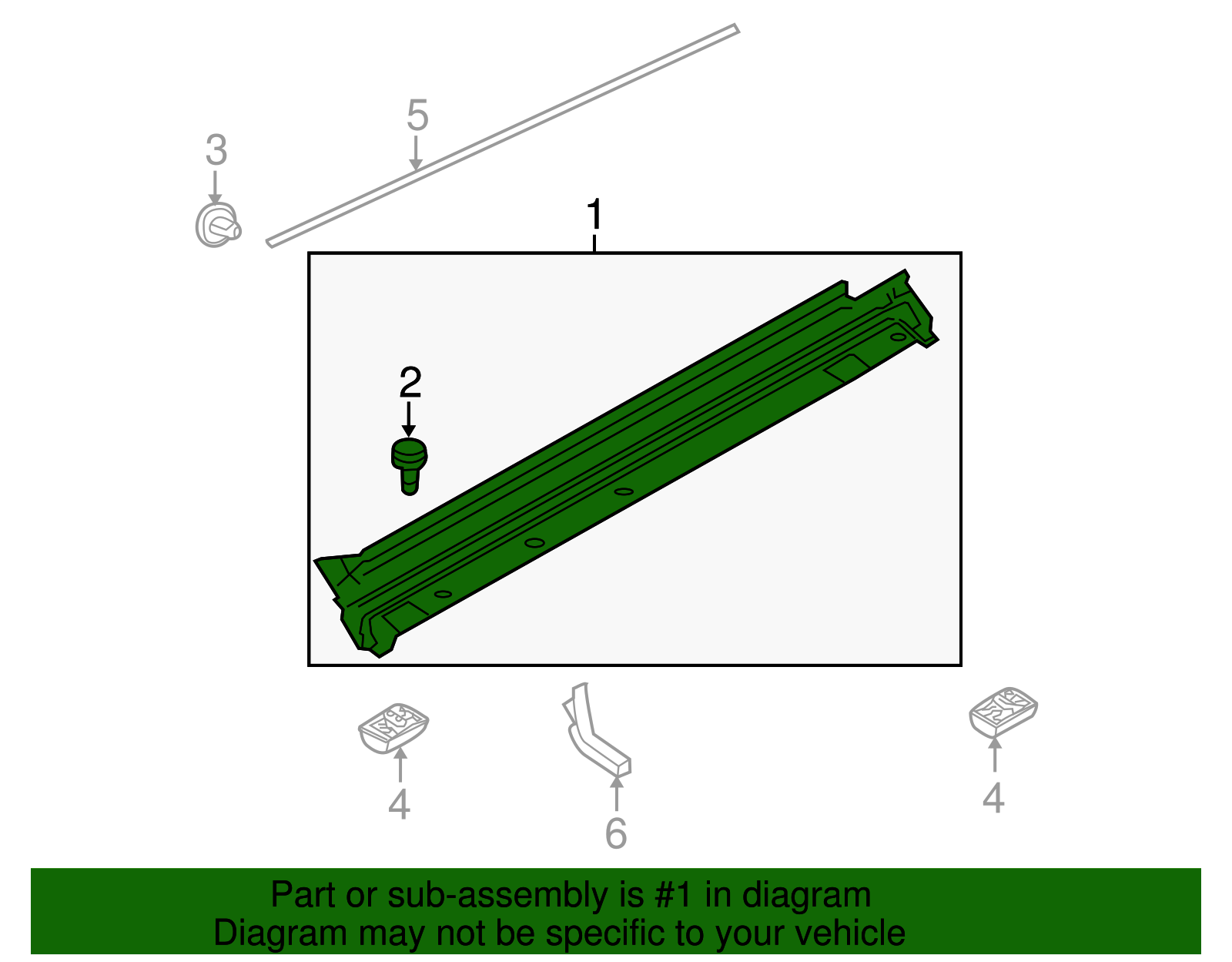 Genuine Rocker Molding for 2003-2012 Land Rover Range Rover | Land ...