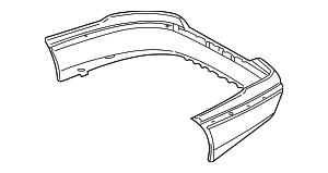 2000-2006 Mercedes-Benz Bumper Cover 215-885-01-25 | MB OEM Parts