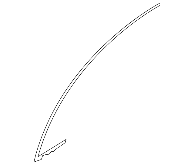 2011-2016 Hyundai Equus Frame Molding 82860-3N010 | OEM Parts Online