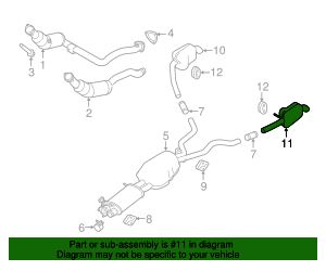 LR061459 - Muffler & Pipe - 2014-2016 Land Rover LR4 | Land Rover Parts Now