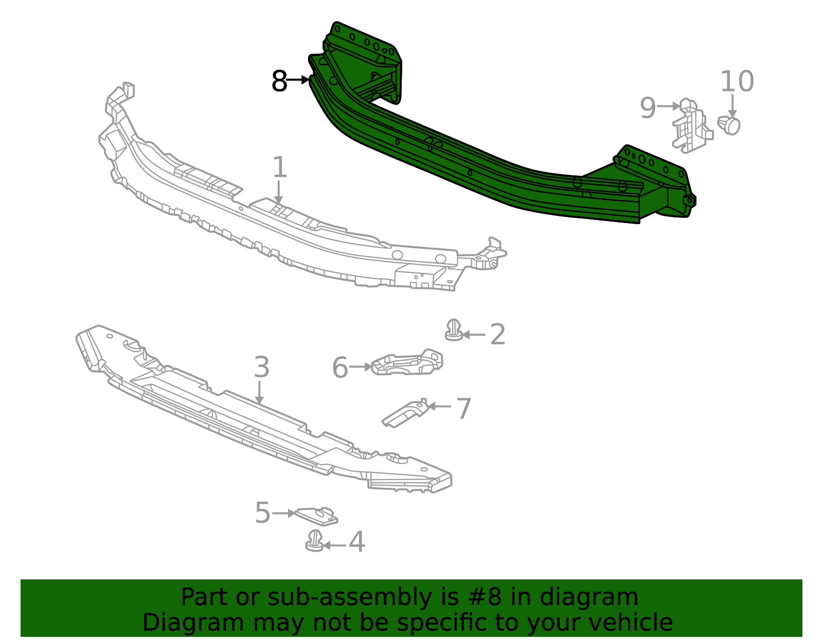 2022-2025 Honda Civic Impact Bar 71130-T20-A10 | OEM Parts Online