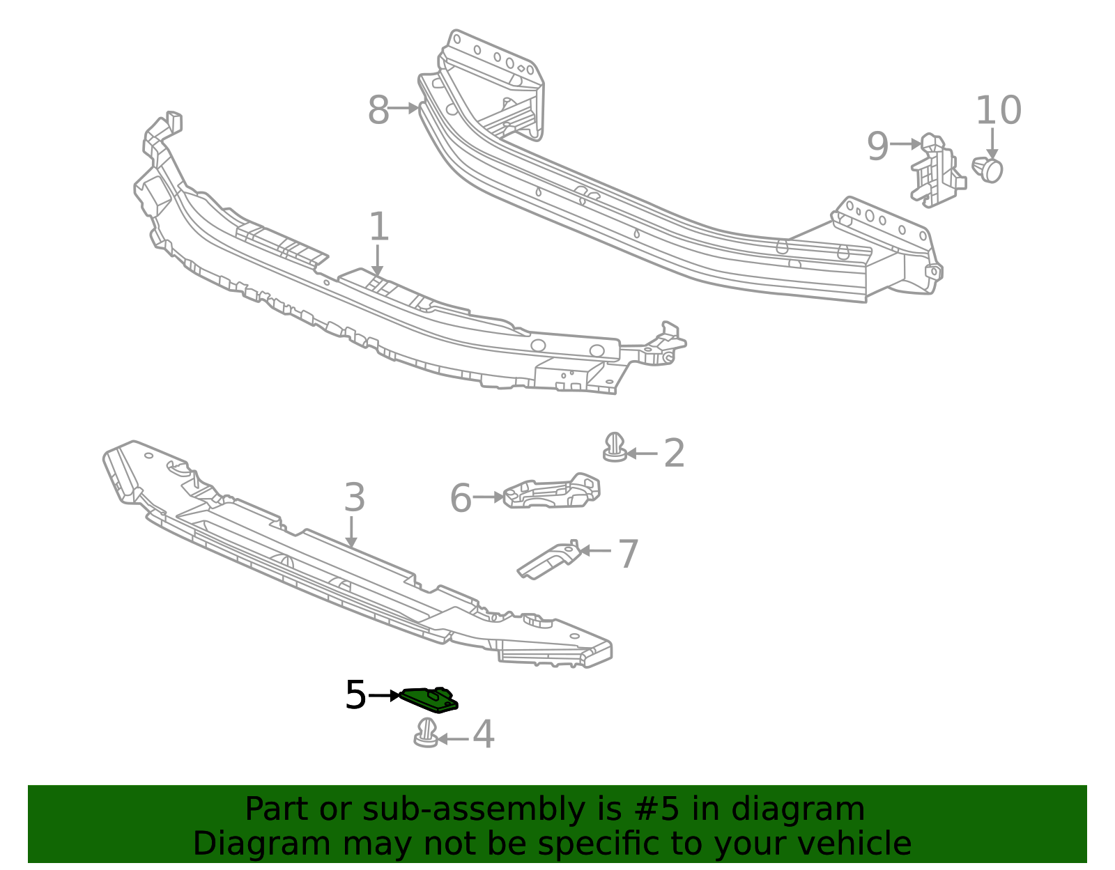 71104-T20-A00 - Lower Support Lid 2022-2025 Honda Civic | Honda Parts ...