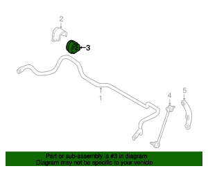 Genuine BMW 31-35-1-093-794 | Stabilizer Bar Bushing | FREE Shipping on ...