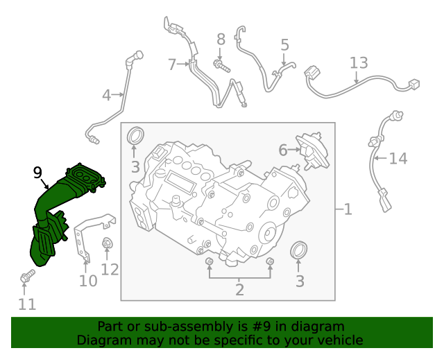 2019-2023 Jaguar I-Pace Cable Assembly J9D1242 | JaguarParts.com