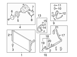 2009-2014 Hyundai Discharge Hose 97762-3M100 | OEM Parts Online