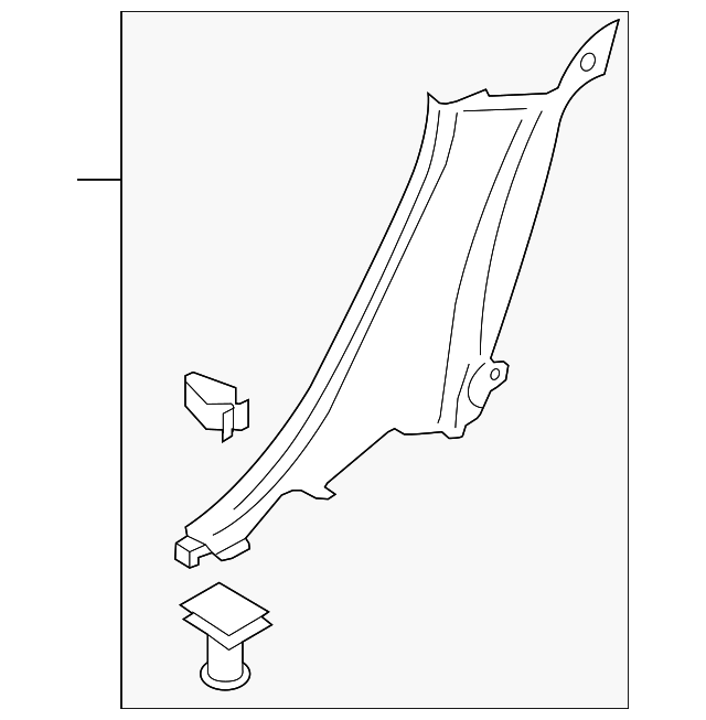 2006-2013 Audi Wheelhouse Trim 8P4-867-767-A-4PK | Flow Audi Parts Direct