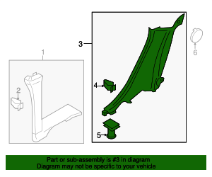 8P4-867-768-4PK - Wheelhouse Trim 2006-2013 Audi | Audi OEM Parts