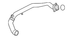 Genuine BMW 11-53-7-584-630 | Engine Coolant Hose | FREE Shipping on ...