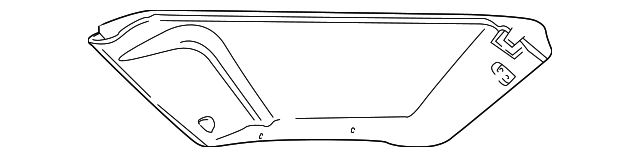 1998-1999 Ford Ranger Headliner F87Z1351944AAD | QuirkParts