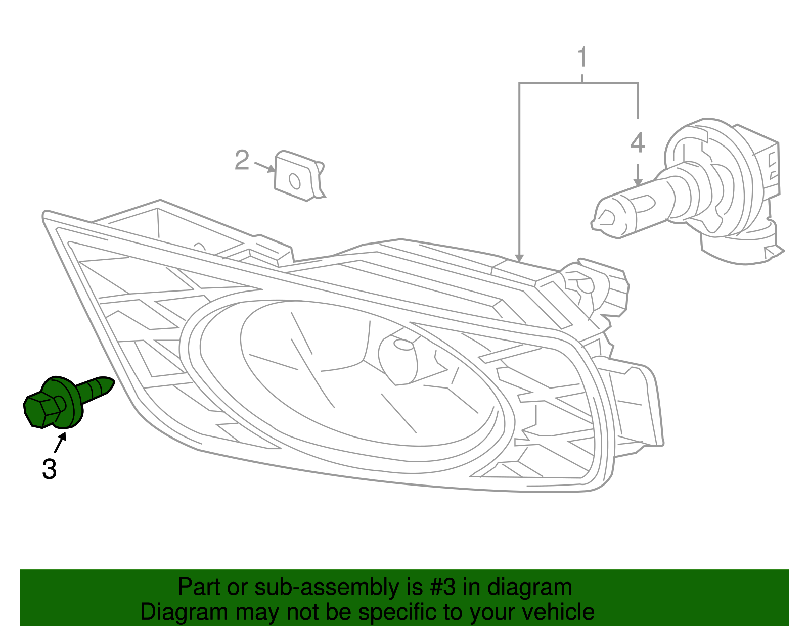 90103-S5A-000 - 2007-2011 Honda - Screw Special Tapping (5X18 ...