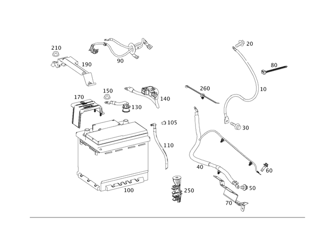 4519820008 - Electrical System Battery 2011-2018 Smart Fortwo ...