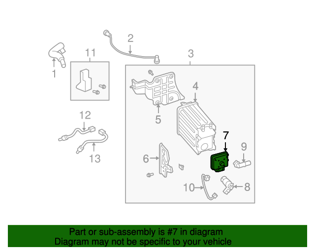 Genuine OEM Ford Part - Vapor Separator 7L1Z-9B328-B | Genuine OEM Ford ...