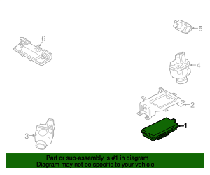 Genuine OEM Control Module Part# LR094043 Fits 2015-2017 Land Rover: Up ...