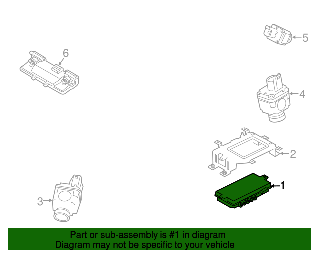 Genuine OEM Control Module Part# LR094044 Fits 2015-2017 Land Rover ...