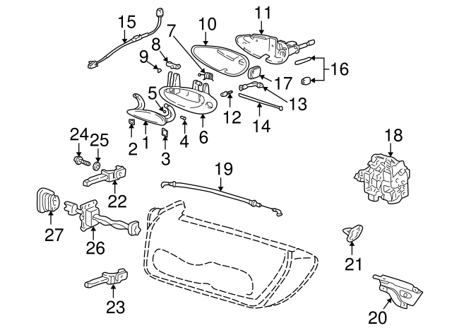 1997-2005 Porsche Micro-Switch 996-613-126-00 | OEM Parts Online