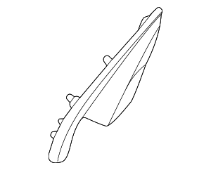 Genuine Corner Trim for 2022-2024 Hyundai | Part# 87661-CW000-NNB ...